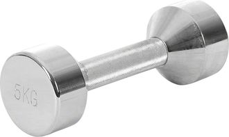 Sport-Tec Chromhantel massiv Kurzhantel Hantel Gewichte Fitness Hanteln Aerobic 5 kg