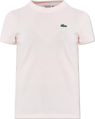 Lacoste Femme, Tops, Rose, Taille: 36 FR T-Shirt Technique Ultra Dry en Coton