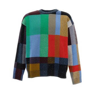 Paul Smith Rundhals-Strickware - - Knitwear - Herren - Mehrfarbig - L