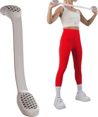 Generico Schulterzugseil | 2-in-1 Griffkrafttrainer und Zugseil f&uuml;r R&uuml;ckentraining f&uuml;r Yoga | Ergonomisches R&uuml;cken-Trainingsger&auml;t f&uuml;r M&auml;nner Sportler Jugend