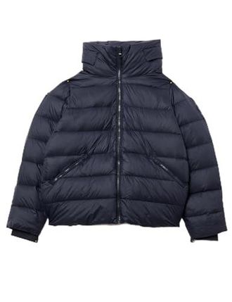 Tommy Hilfiger Doudoune Femme Down Funnel Jacket Courte, Bleu (Desert Sky), XS