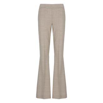 D.exterior Femme, Pantalons, Beige, Taille: 38 FR Wide Pantalons