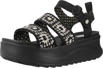 Hey Dude Femme, Chaussures, Noir, Taille: 38 EU Delray Buckle Cottage Crochet