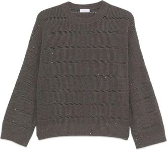 Brunello Cucinelli Damen, Strickwaren, Grau, SGröße