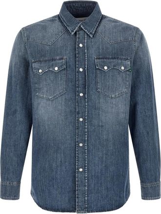 Department Five Department Five, Homme, Chemises, Bleu, Taille: M Chemise en denim Gospel