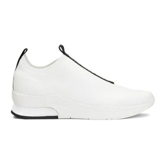 Kazar Wei&szlig;e Slip-On-Sneaker aus Stoff - - Shoes - Damen - Wei&szlig; - 38 EU