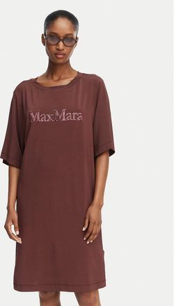 Max Mara Kleid f&uuml;r den Alltag 2616621049650 Braun Regular Fit