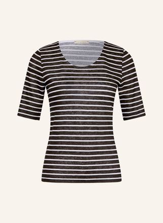 Lilienfels Lilienfels T-Shirt Aus Leinen schwarz