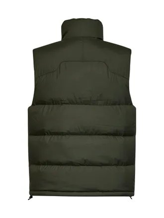 Polo Ralph Lauren Mens Padded Vest The Gorham Olive Green Recycled Polyester & Down Jackets