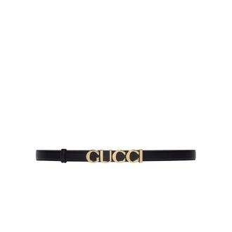 Gucci Stilvoller G&uuml;rtel mit Schnalle - - Accessories - Damen - Schwarzk - 65 CM