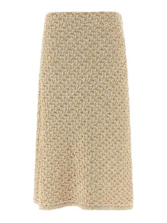 Fabiana Filippi Jupe Midi - Or