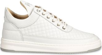 Filling Pieces Sneakers aus Leder - Weiß