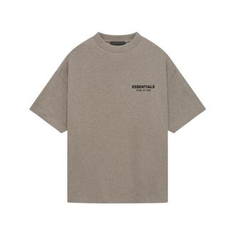Fear of God Essentials Jersey Crewneck T-Shirt - - Tops - Herren - Grau - XS