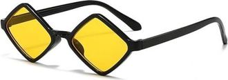 Generic Lunettes De Soleil Dextérieur For Hommes À Petite Monture Conduite For Femmes, For Les Trajets Quotidiens Et Vacances(Yellow)