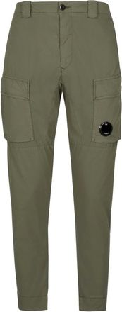 C.P. Company C.p. Company, Homme, Pantalons, Vert, Taille: S 50 Fili Stretch Ergonomic Cargo Pants