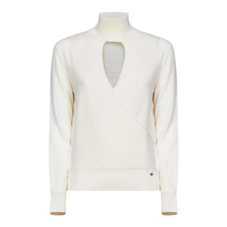 Herno Rollkragenpullover - - Knitwear - Damen - Wei&szlig; - M