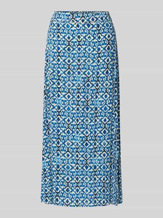 Ichi Midirock aus Viskose im Allover-Look Modell MARRAKECH