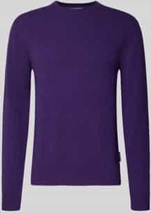 Casual Friday Oversized Strickpullover mit gerippten Abschl&uuml;ssen