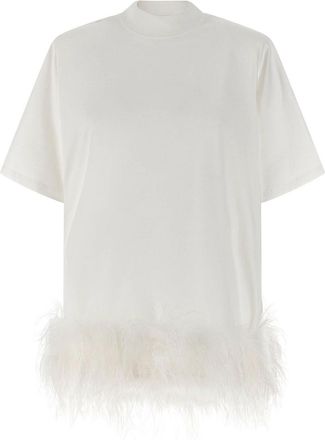 The Attico Robe Au Genou - Blanc