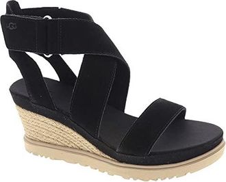 UGG Cheville Ileana, Sandale Femme, Noir, 36 EU