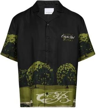 Only the Blind Chemise imprim&eacute;e en soie