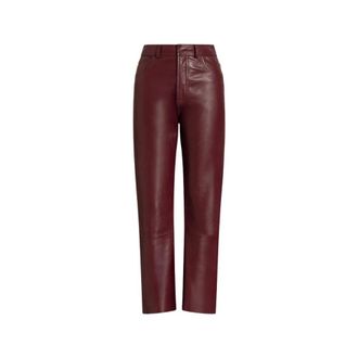 Alberta Ferretti Gerade geschnittene Hose - - Trousers - Damen - Rot - S
