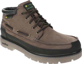 Skechers Herren Caldwell Cutler Stiefelette, Chocolate Leather/Synthetic, 42.5 EU