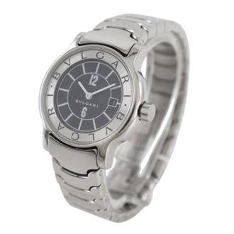 Bulgari Montre Bvlgari Solotempo doccasion en acier inoxydable - Femme - Pre-owned - Gris - Taille: ONE Size