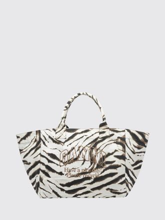 Ganni Sac Port&eacute; &eacute;paule Femme couleur Blanc