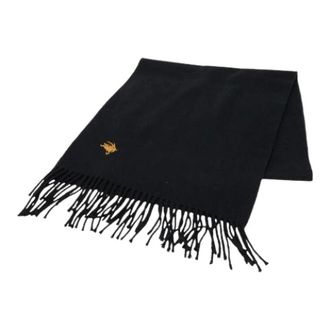 Burberry Pre-owned Vintage Cachemire &Eacute;charpe - Femme - Pre-owned - Noir - Taille: ONE Size