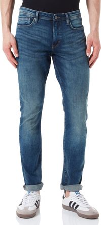 s.Oliver Herren 130.10.202.26.180.2109570 Pants, Dark Blue Stretche, 29W 30L EU