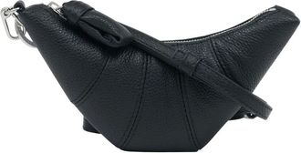 Christophe Lemaire Femme, Sacs, Noir, Taille: ONE Size Porte-monnaie bandouli&egrave;re Croissant
