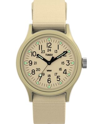 Timex Mk1 Herren Beige Uhr TW2Y19800