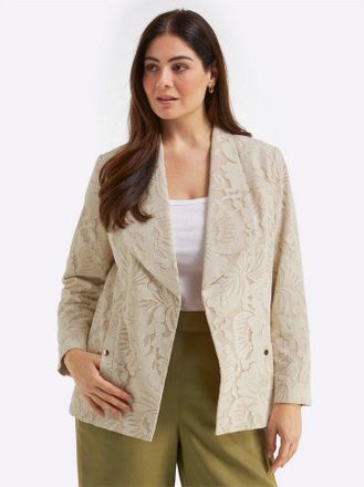 Sheego Winterjacke Jacke Langarm