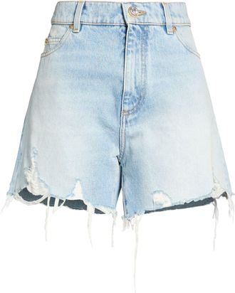 Balmain HOSEN & R&Ouml;CKE - Jeansshorts auf YOOX.COM