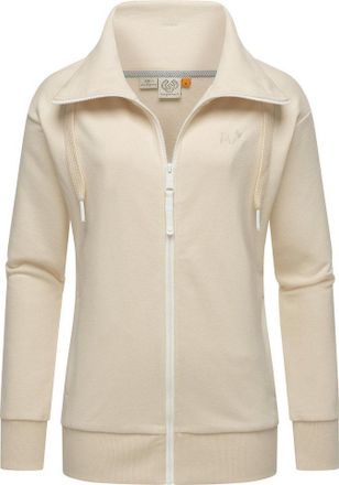 Ragwear Sweatjacke Shocky sportliche Damen Zip-Hoodie mit Kordeln