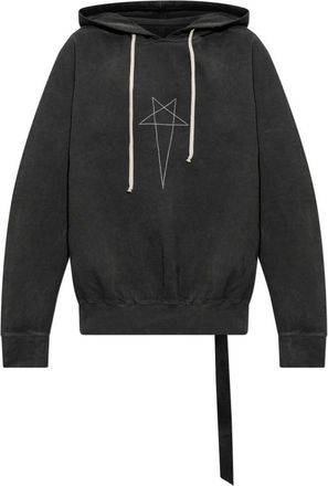Rick Owens Sweat &agrave; capuche oversize - Homme - Sweatshirts et sweats &agrave; capuche - Noir - Taille: M