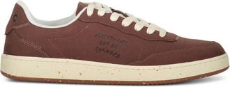 ACBC baskets à logo imprimé - Marron