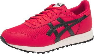 Asics Herren Tiger Runner II Sneaker, Klassisches Rot/Schwarz, 44.5 EU