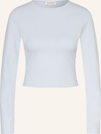 Oh April Oh April Cropped-Longsleeve Ica blau