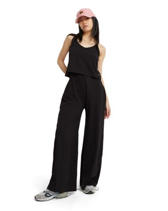 G-Star RAW Womens Jumpsuit Spaghetti strap loose jumpsuit wmn, Schwarz (dk black D24576-C532-6484), XXS