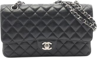 Chanel Sac bandouli&egrave;re vintage doccasion - Femme - Pre-owned - Noir - Taille: ONE Size
