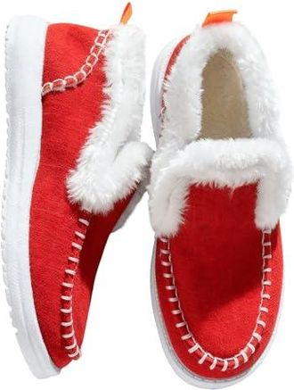 Generic Bottes de neige orthop&eacute;diques pour femme - Soutien de la vo&ucirc;te plantaire - Antid&eacute;rapantes et confortables - Chaudes et confortables - Doublure polaire