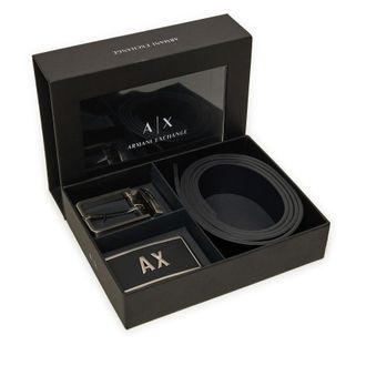 A|X Armani Exchange Herreng&uuml;rtel Armani Exchange XM000185 AF11958 MC038 Schwarz