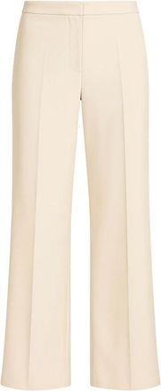 iBlues Beige Hose Elegant Gerader Schnitt - - Trousers - Damen - Beige - M
