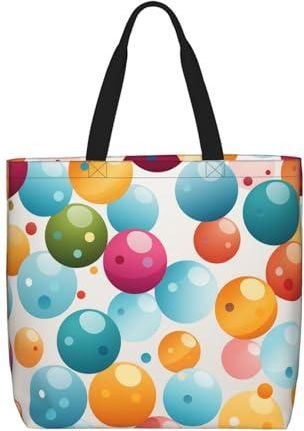 Generic Pois Rainbow Sac Fourre-Tout L&eacute;ger Tote Bag Grand Sac &Agrave; Bandouli&egrave;re Pour Gym Plage Quotidienne