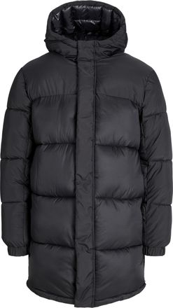 Jack & Jones Herren Jcounion Long Puffer Jacket Sn, Black, x_l