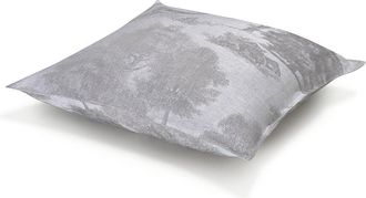 Le Jacquard Fran&ccedil;ais Le Jacquard Fran&ccedil;ais 29031 Kissenh&uuml;lle Souveraine Argent 50x50 cm Leinen