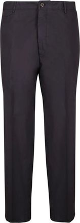 Dell'Oglio Homme, Pantalons, Bleu, Taille: M Pantalon Chino Coupe Slim