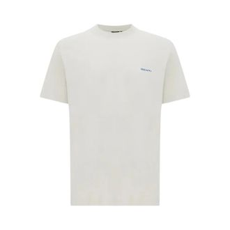 Genti Tee Back Print Sea - - Tops - Herren - Wei&szlig; - S